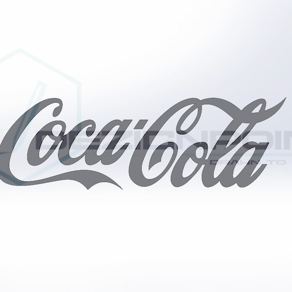 Coca Cola Dxf - Etsy