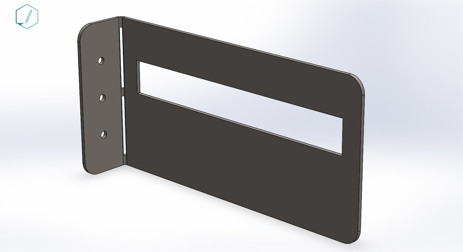 Shelf Bracket DXF File for Plasma Laser Cutting Rectangular - Etsy