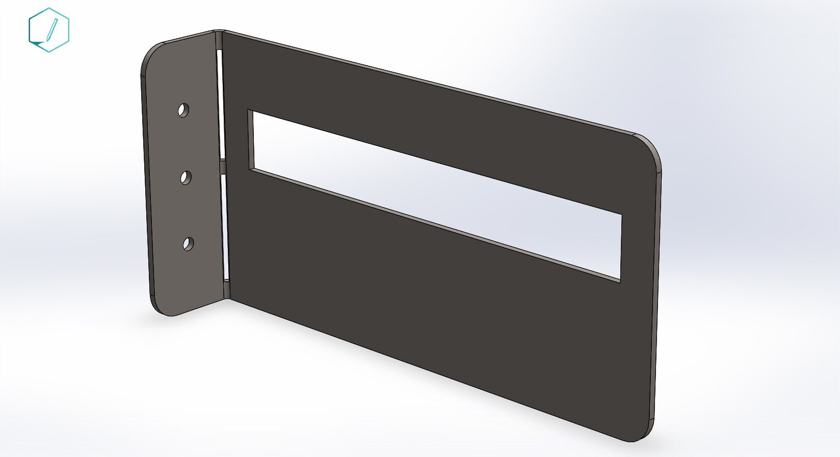 Shelf Bracket DXF File for Plasma Laser Cutting Rectangular - Etsy