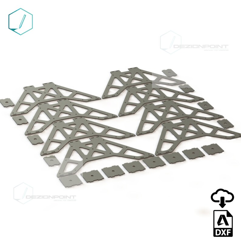 Industrial/steampunk Table Legs DXF File for Cnc Cutting - Etsy