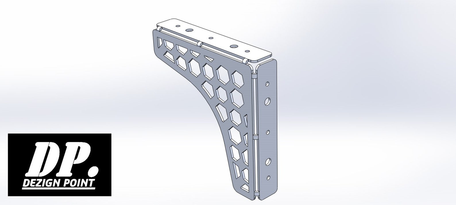 Shelf Bracket DXF File for CNC Cutting Honeycomb 1 - Etsy