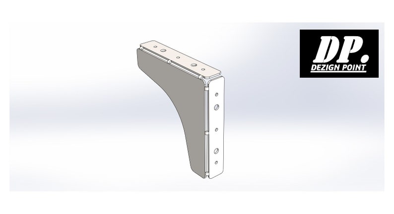 Shelf Bracket DXF File for CNC Cutting - Etsy