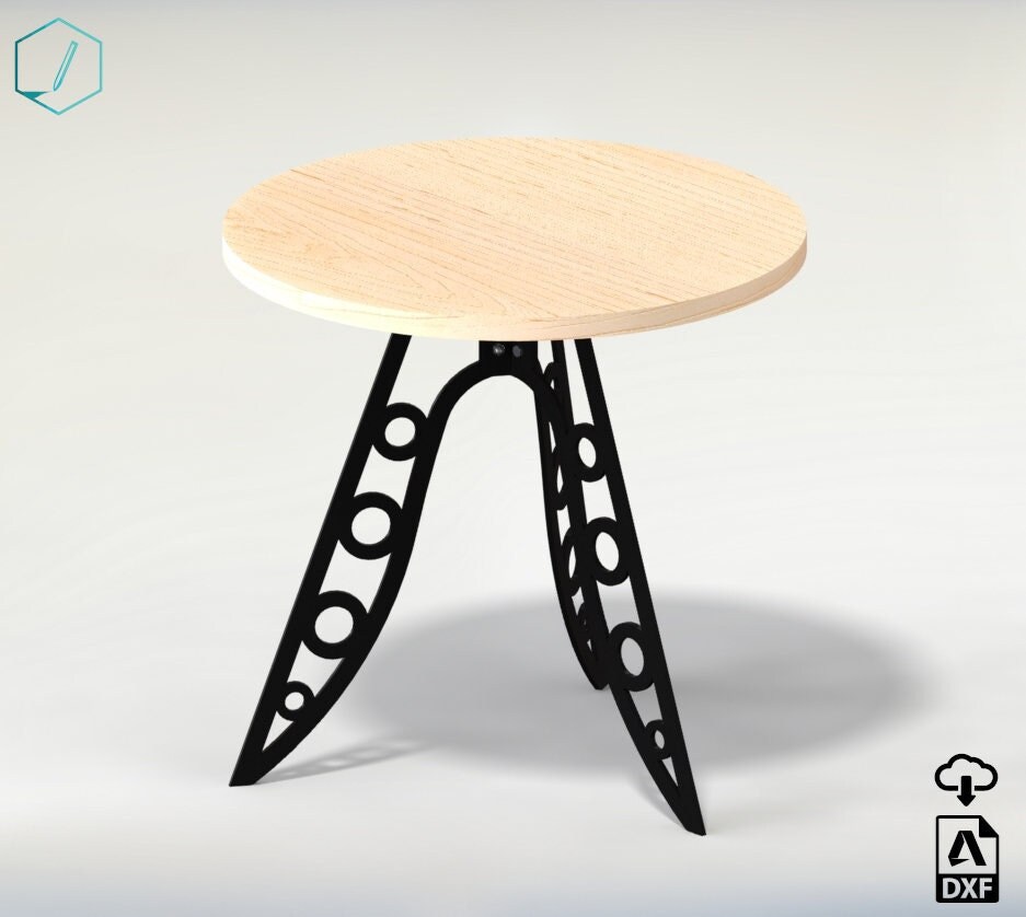 Display/side/end Table Legs DXF DIGITAL FILES - D1 - Etsy