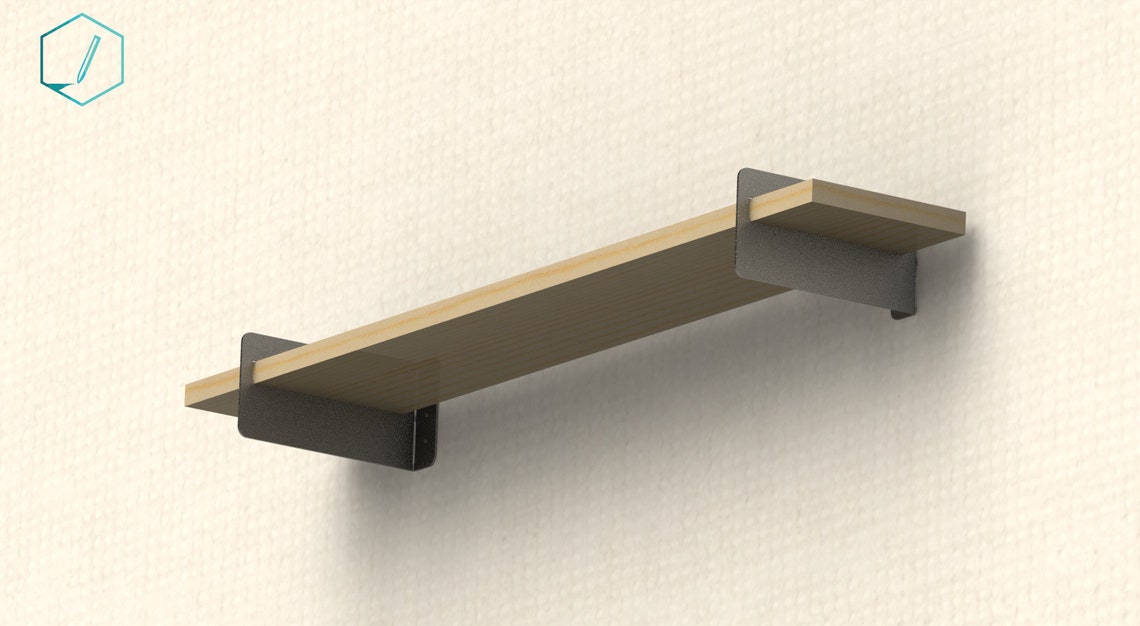 Shelf Bracket DXF File for Plasma Laser Cutting Rectangular - Etsy