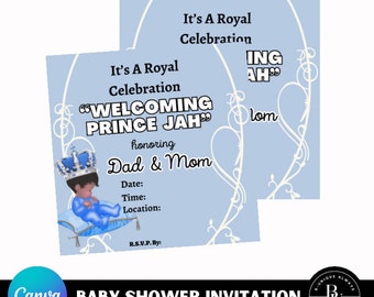 Royal Baby Shower Invitation - Etsy