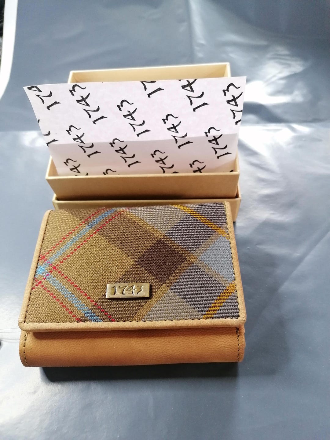 Outlander Inspired 1743 Leather Dragonfly Tartan Ladies Clutch Purse ...