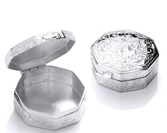 Octagon Pill Box - Etsy