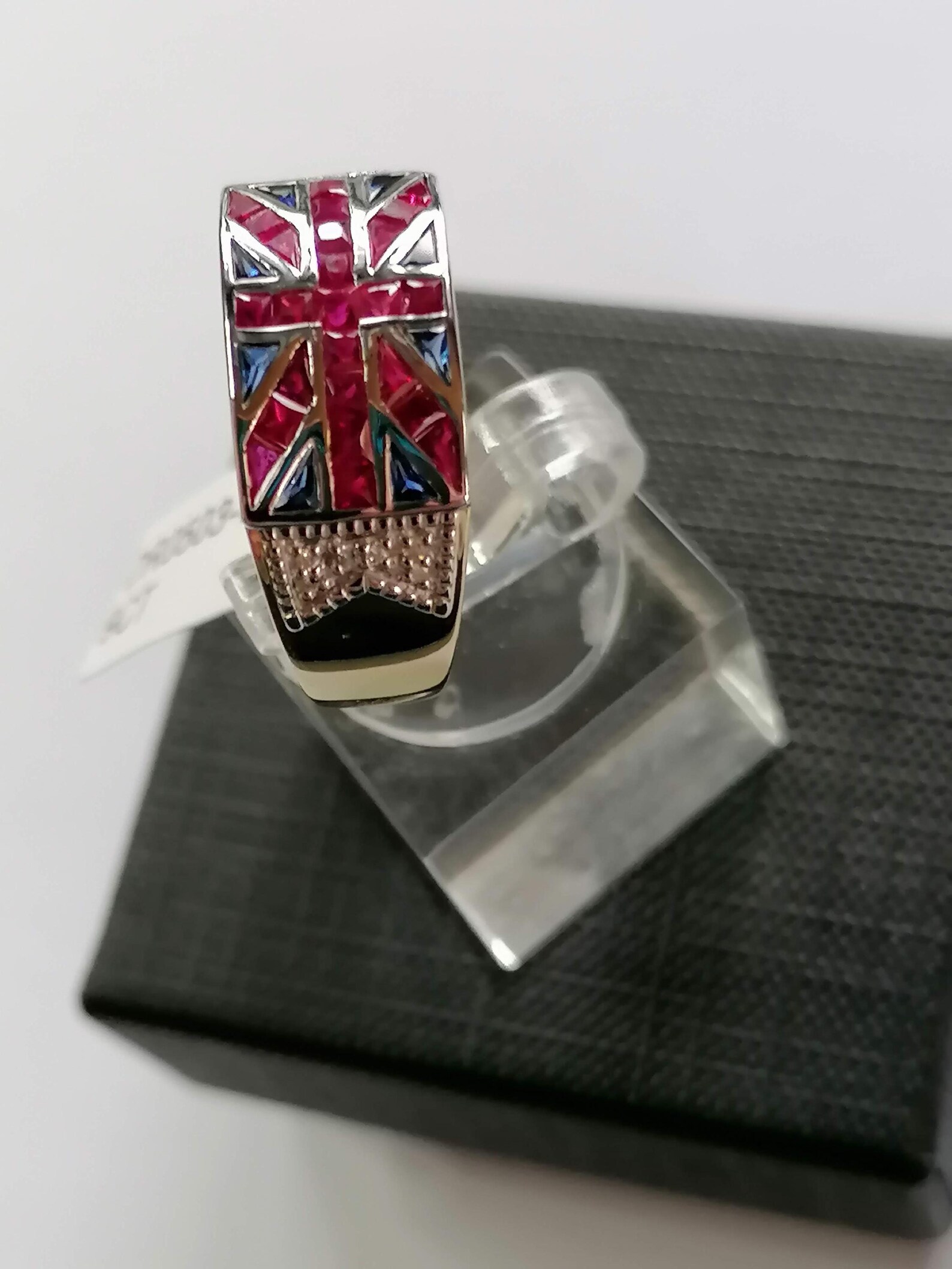 Union Jack 9ct Yellow Gold Union Jack Ring. Dr0503.buy One Get One Half ...