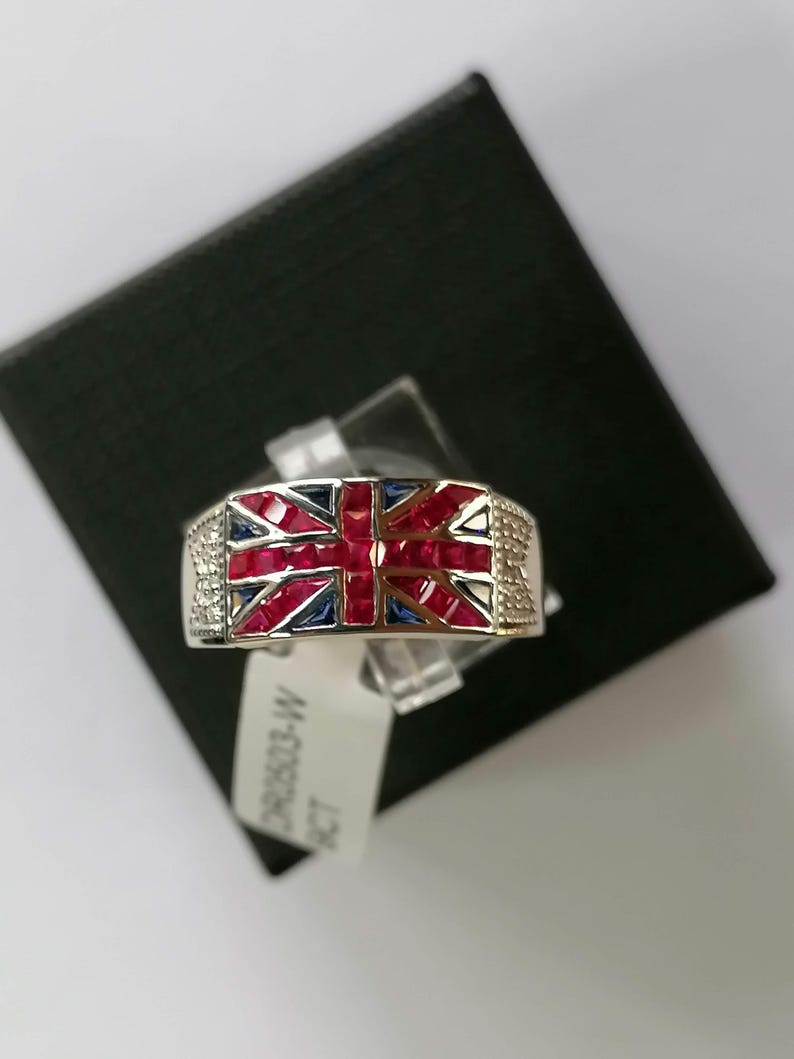 Union Jack 9ct Yellow Gold Union Jack Ring. Dr0503.buy One Get One Half ...