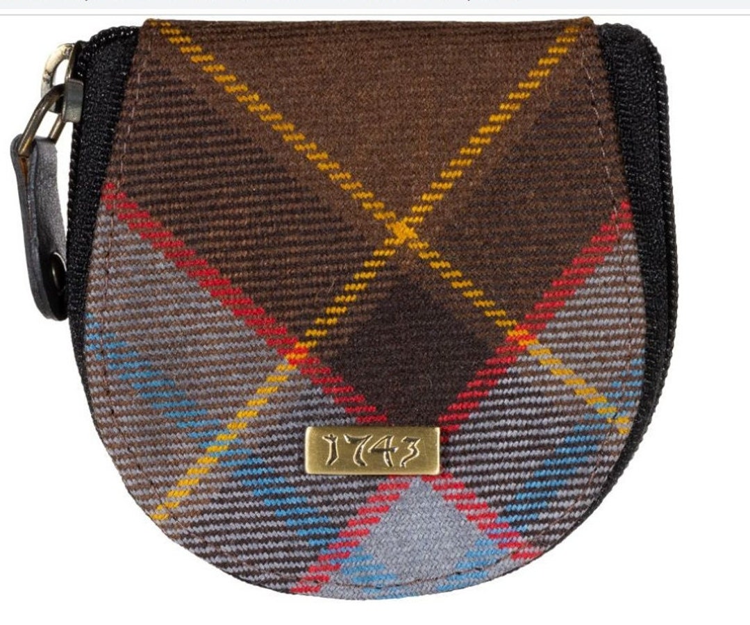 Outlander Inspired 1743 Unicorn Tartan Horseshoe Coin Purse - Etsy