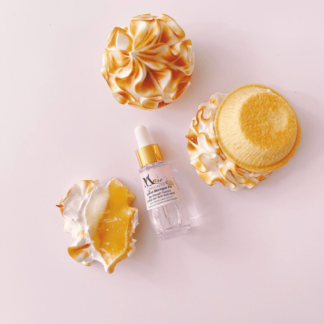More Max Flavours - Lemon Meringue Pie - Etsy