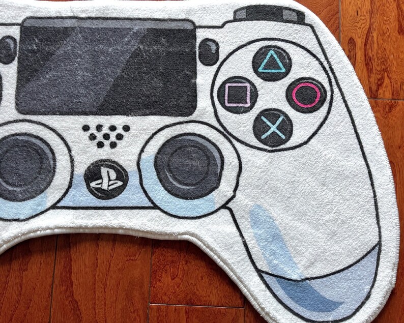 Game Controller Tufted Rug, Christmas Gift for Gamer Geek, Video Game ...