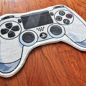 Game Controller Tufted Rug, Christmas Gift for Gamer Geek, Video Game ...