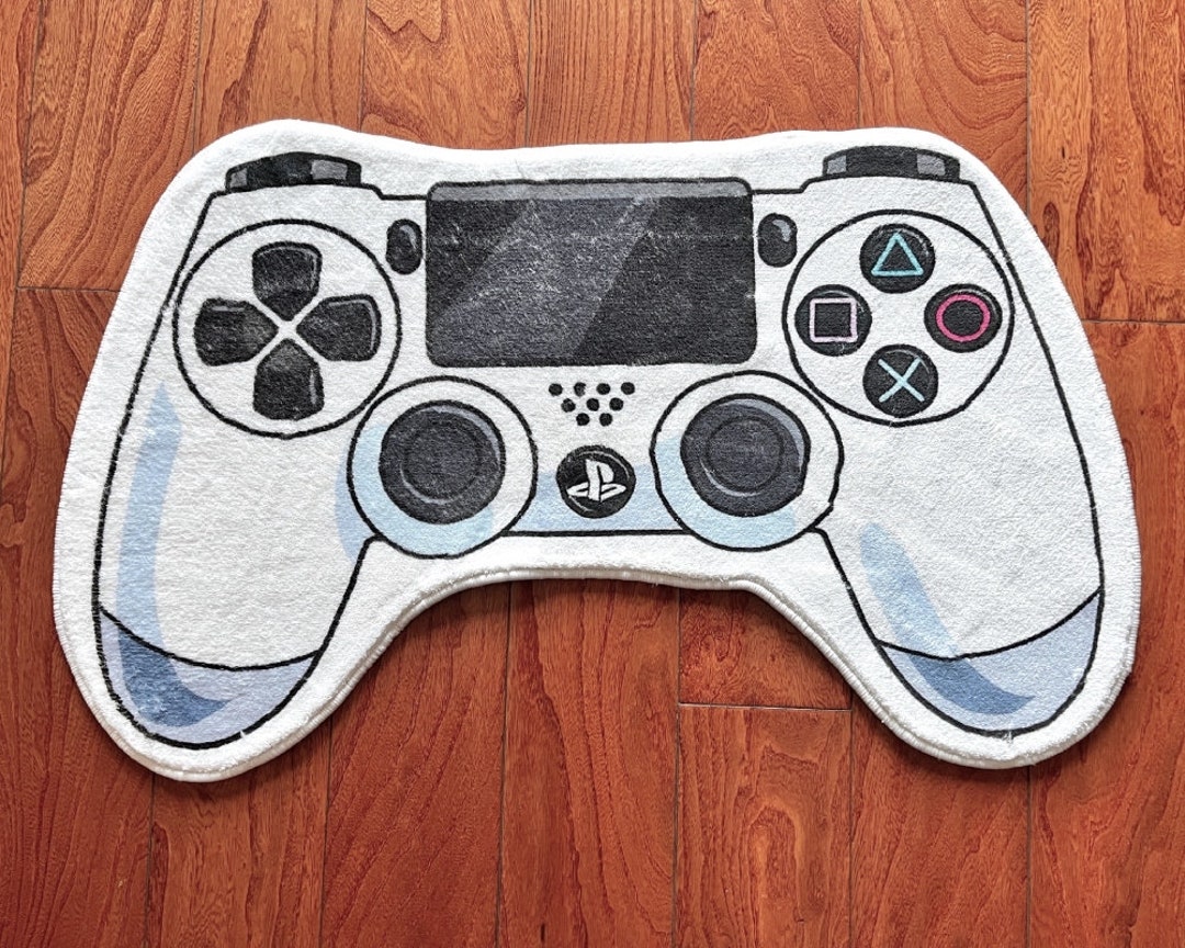 Game Controller Tufted Rug, Christmas Gift for Gamer Geek, Video Game ...
