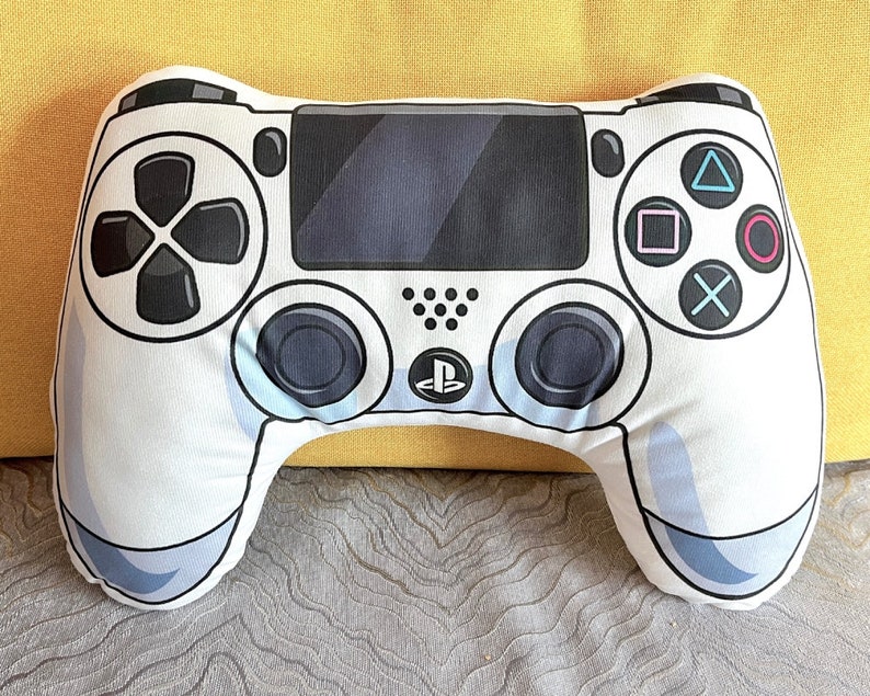 Game Controller Pillow, Christmas Gift for Gamer Geek, Video Game Gift ...
