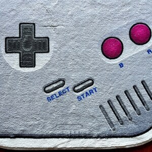 Retro Game Controller Tufted Rug, Christmas Gift for Gamer, Retro Style ...