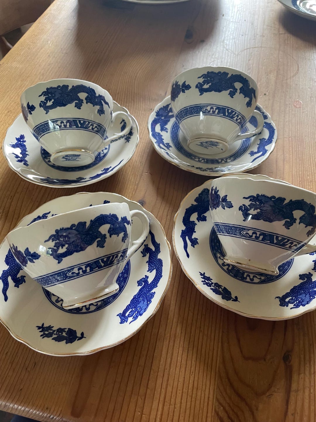 Royal Cauldron Blue Dragon - Etsy