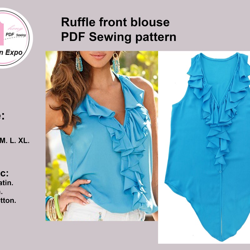 Ruffle Front - Etsy