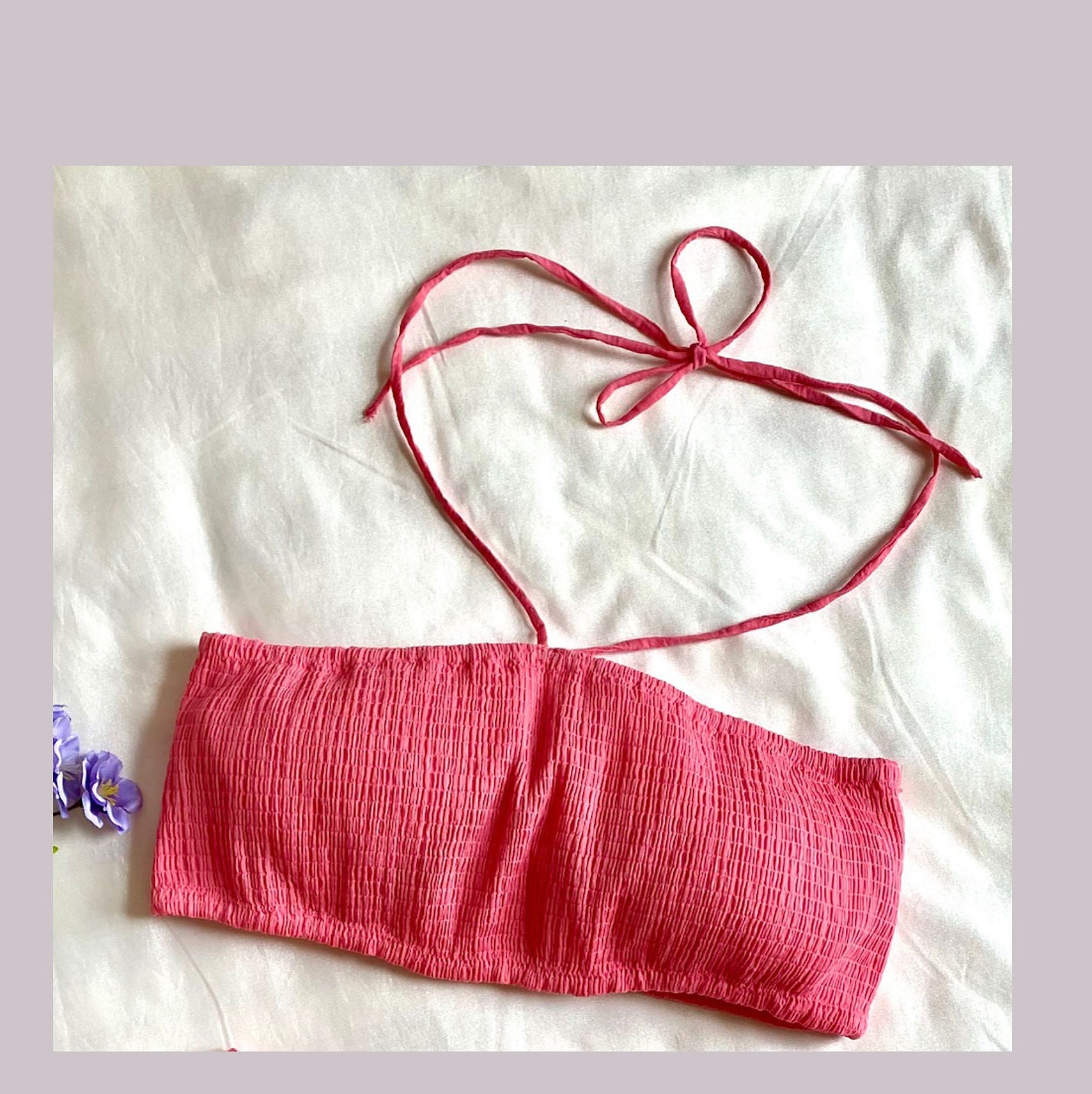 Smocked Ruffle Bikini Swimsuit. / PDF Sewing Pattern/ Size: XS. S. M. L ...