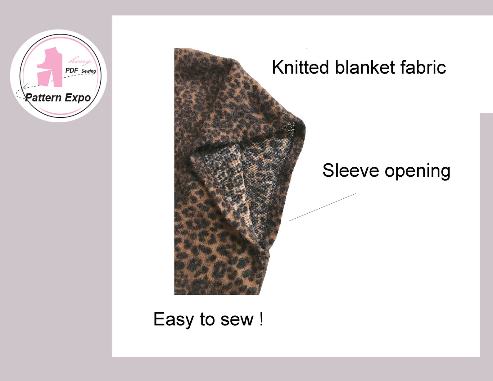 Cocoon Cardigan Sewing Pattern, Knit Wrap Sweater (PDF Download) - Etsy