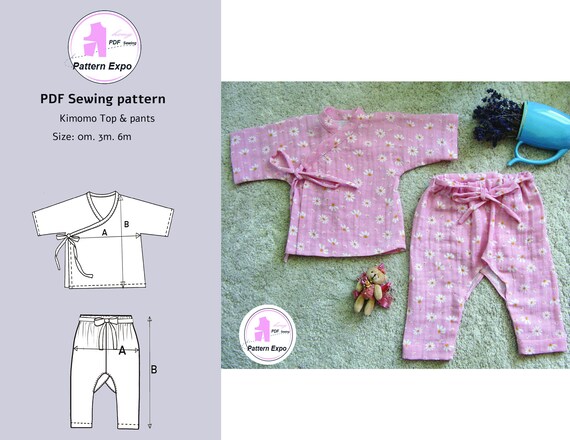 Baby Kimono Set | Etsy