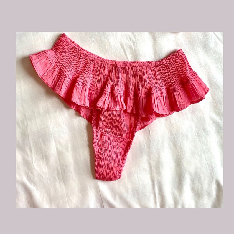 Smocked Ruffle Bikini Swimsuit. / PDF Sewing Pattern/ Size: XS. S. M. L ...