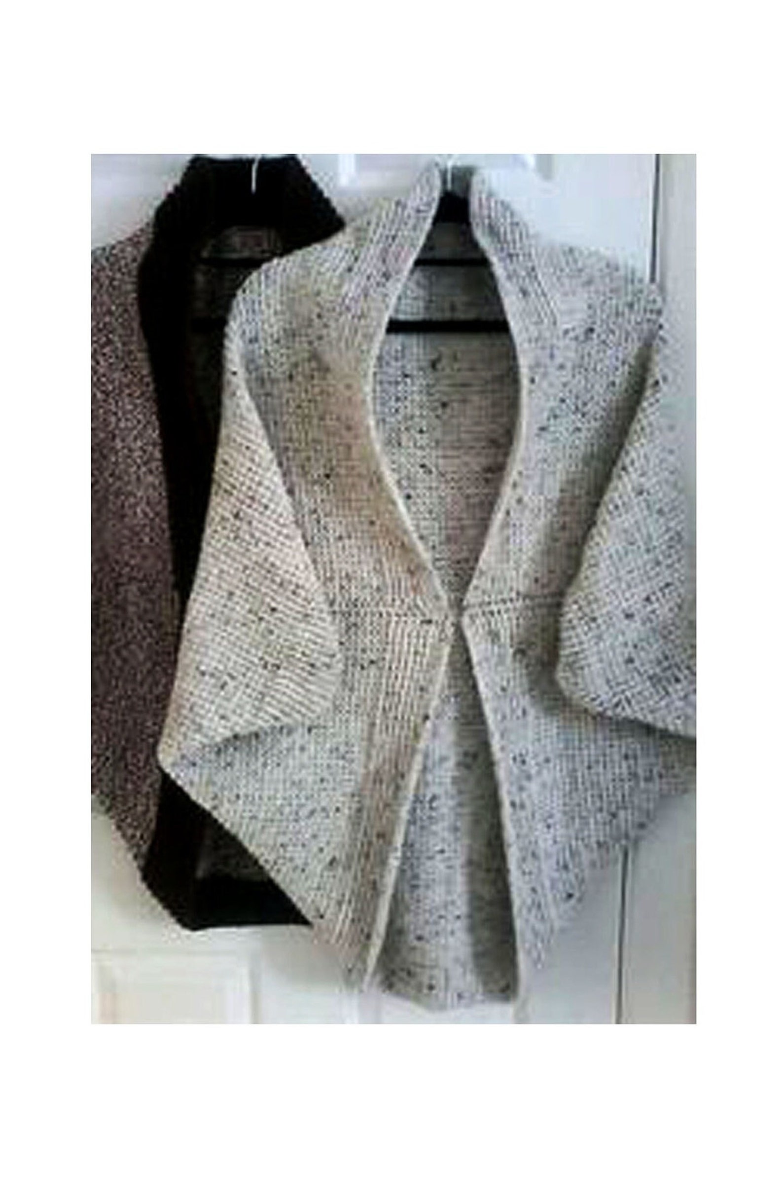 Cocoon Cardigan Sewing Pattern, Knit Wrap Sweater (PDF Download) - Etsy