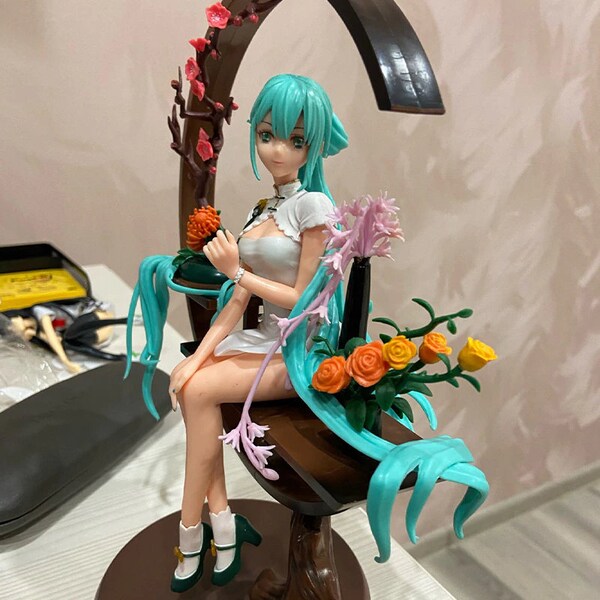 Anime Figure Hatsune Miku - Etsy