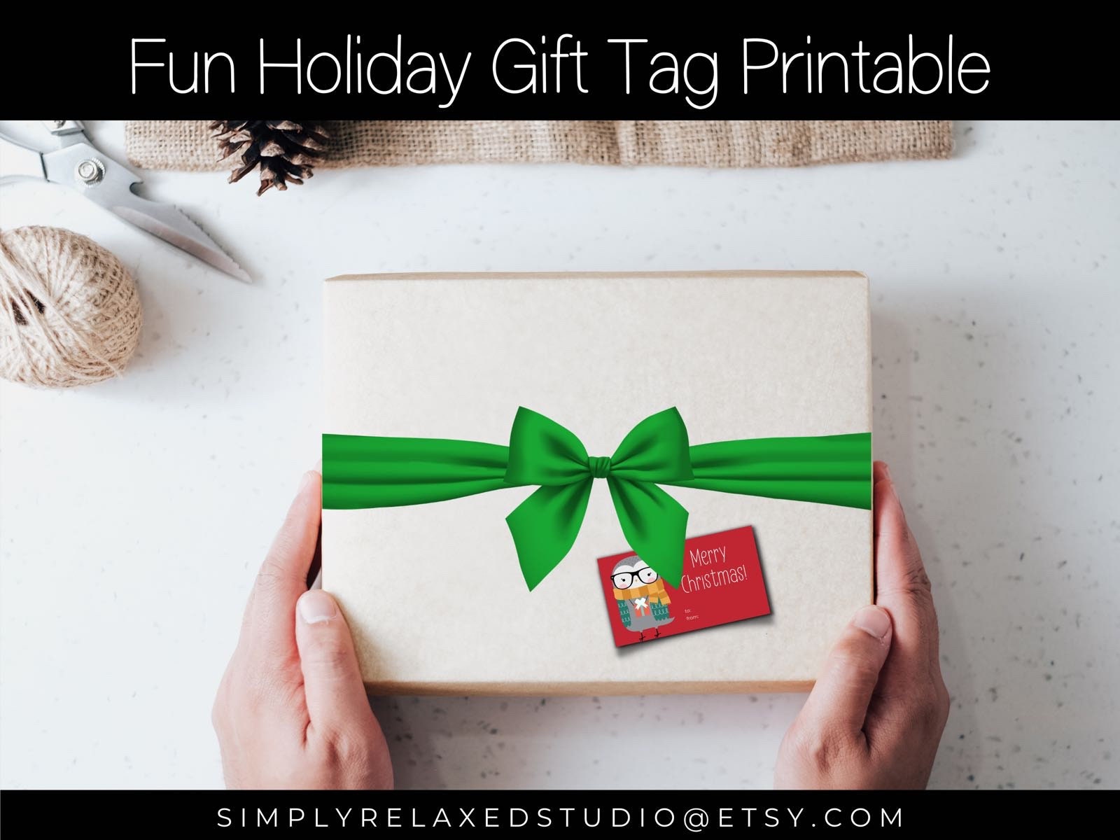 Fun Holiday Gift Tags Printable - Etsy