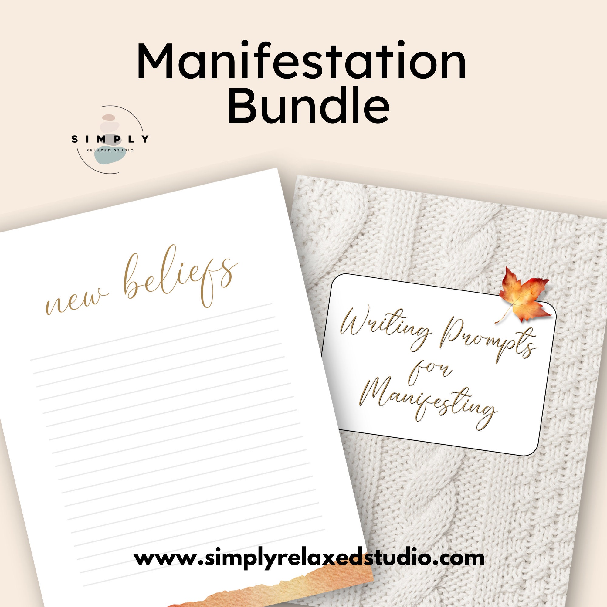Manifesting Journal Printable, Manifestation Journal Prompts, Personal ...