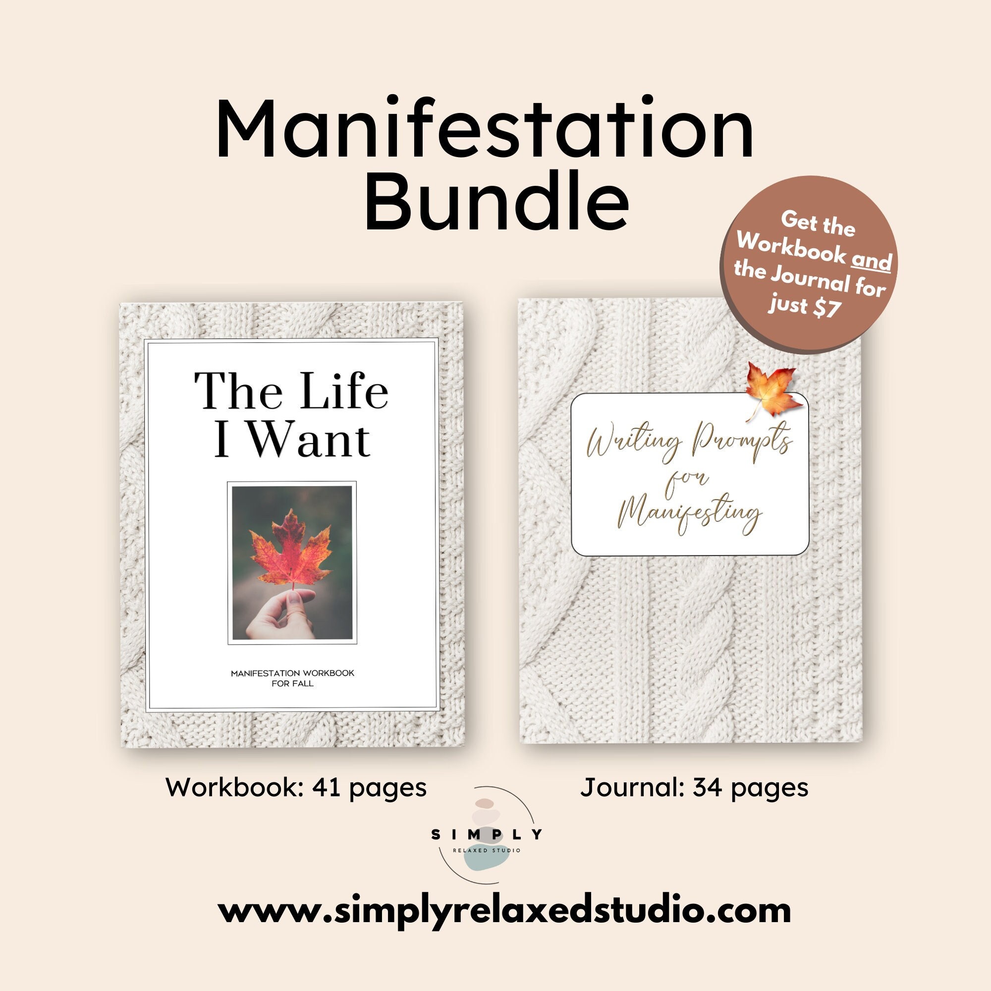 Manifesting Journal Printable, Manifestation Journal Prompts, Personal ...
