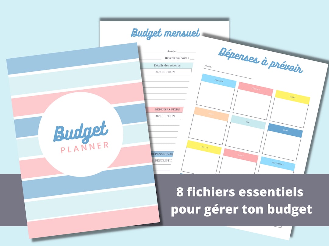 My Budget Planner, the Essential Sheets for Managing Your Budget in ...