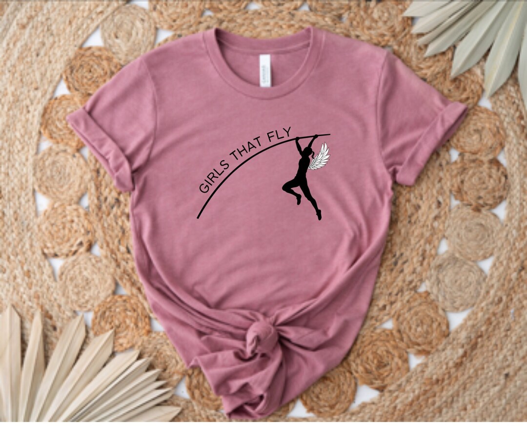 Girls Pole Vaulting Shirt Women Pole Vault Tshirt Pole Vault Shirt ...