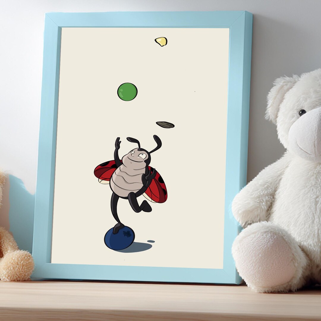 4x6 the Amazing Loretta Art Print, Nursery Decor, Children's Room Decor ...