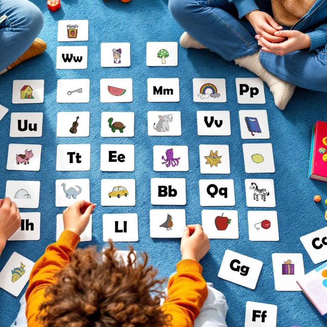 A Z Matching Game Preschool, Kindergarten, Early Childhood Development ...