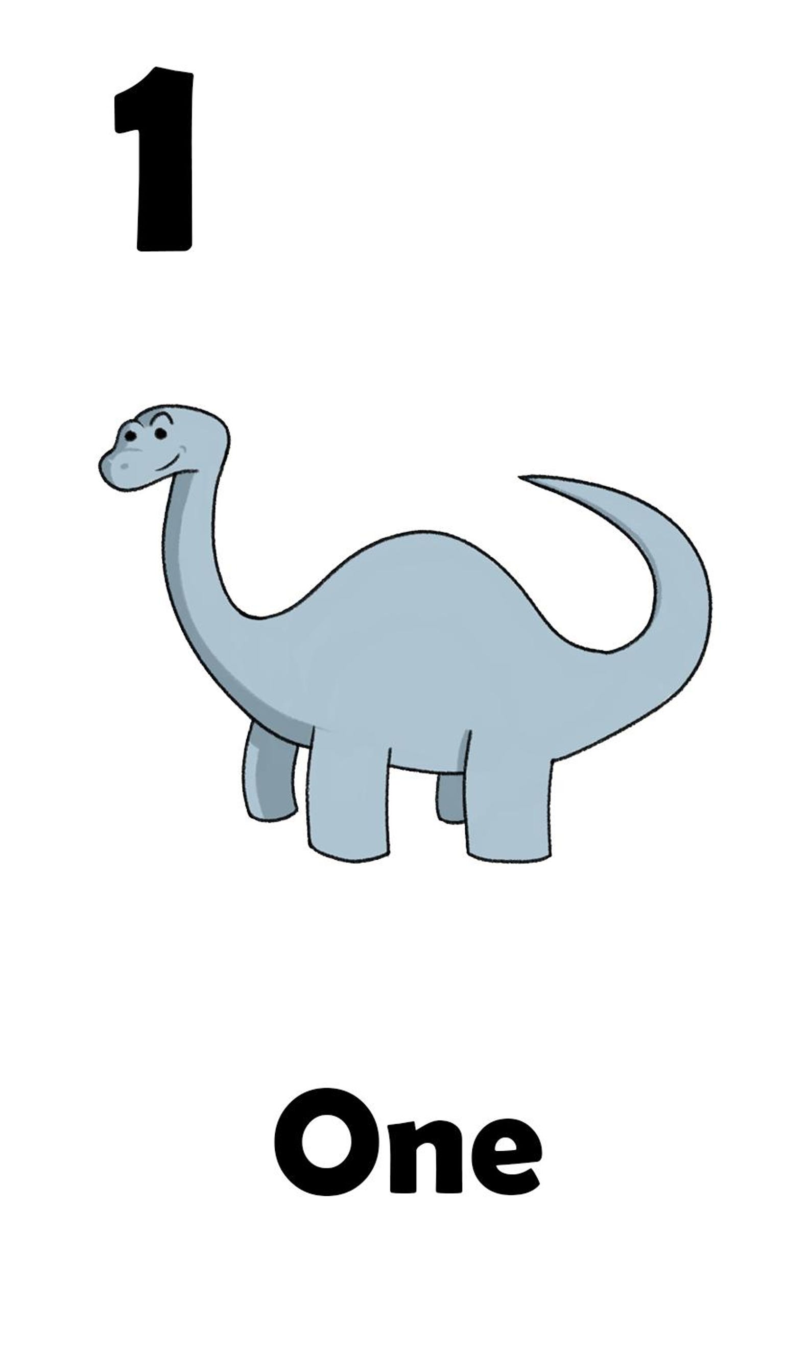 1-10 Number Flashcards, Montessori Flashcards, Digital Download ...