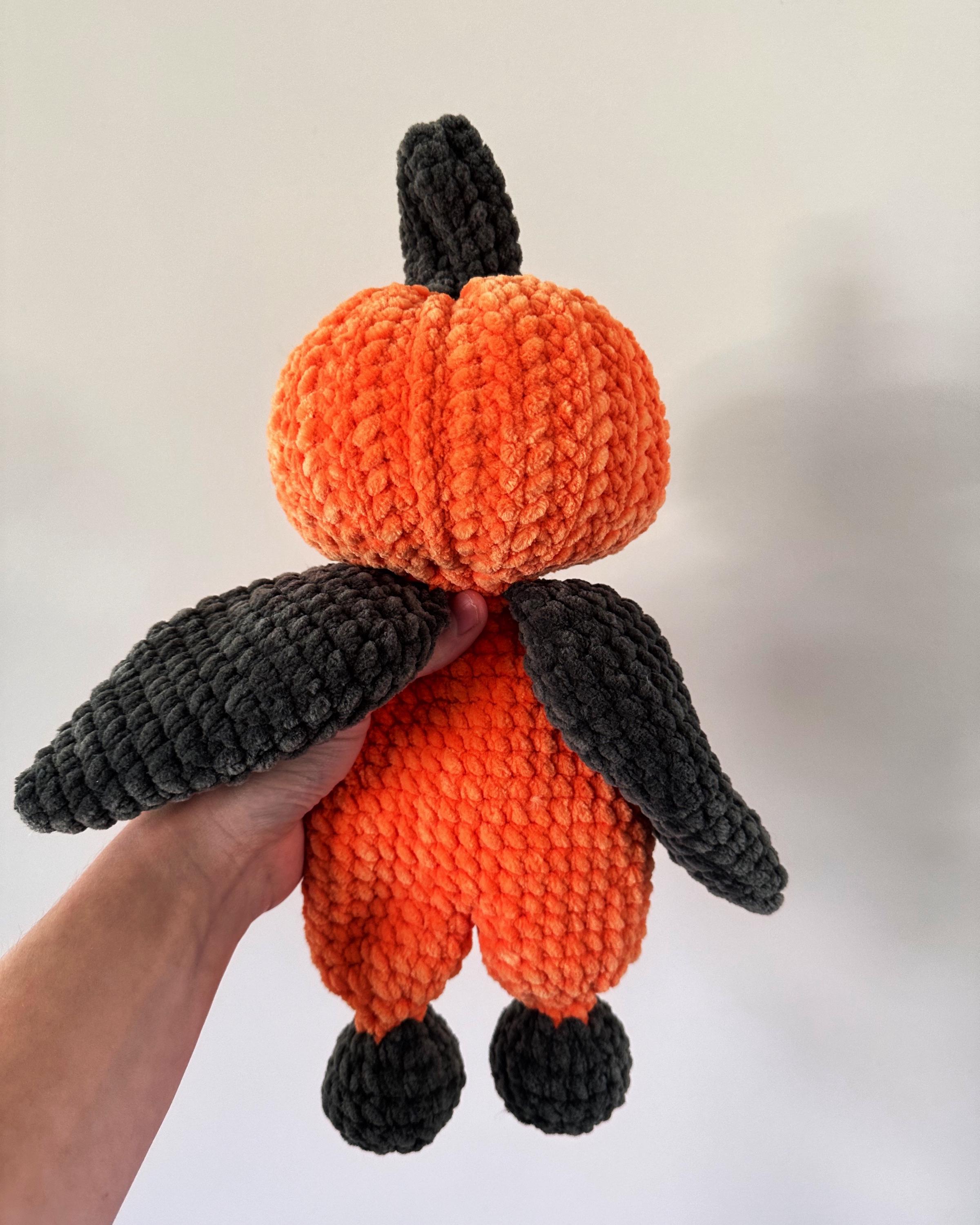 Ready to Ship!-pumpkin Lovey, Pumpkin, Crochet Lovey, Crochet Pumpkin ...