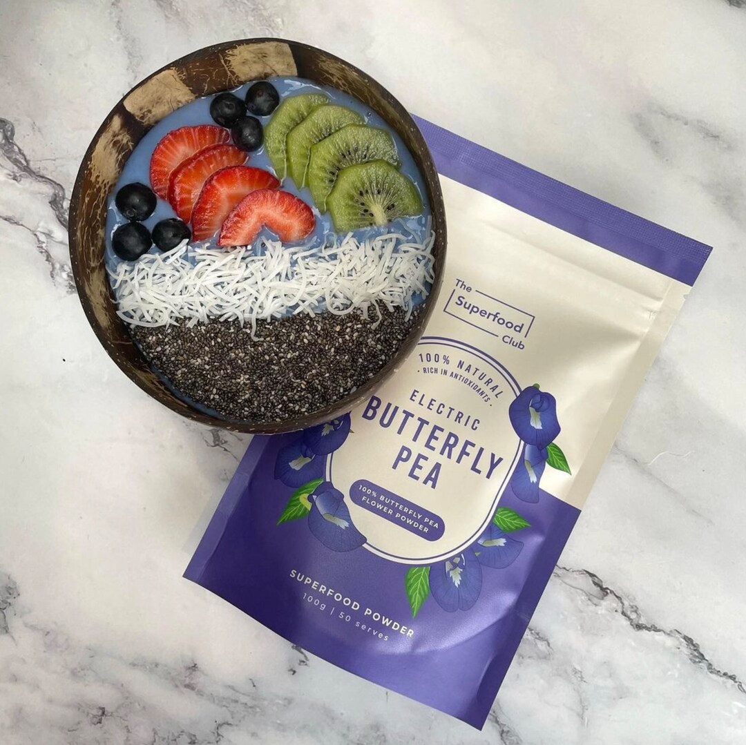 Butterfly Pea Flower Powder 100G Size 100% Natural - Etsy