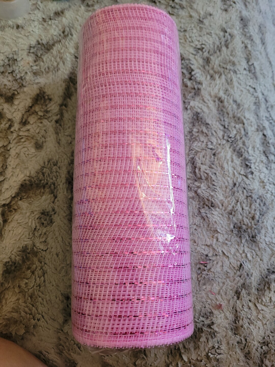 11 In. Pink Deco Mesh for Crafts - Etsy