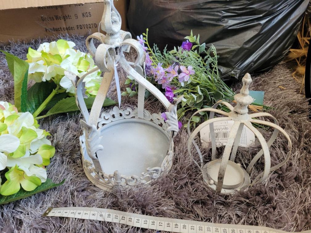 King and Queen Decorative Crowns Wedding Prop - Etsy