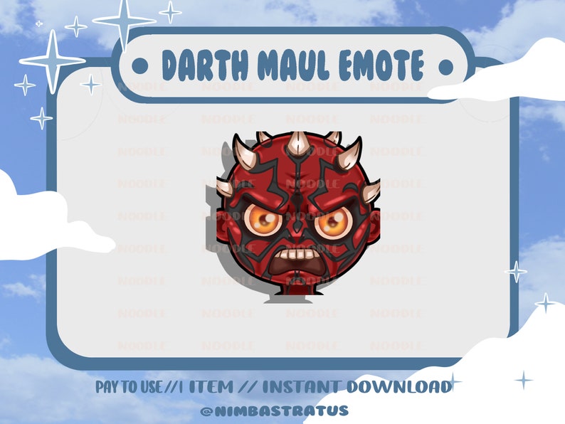 Red Guy Twitch Emote - Etsy