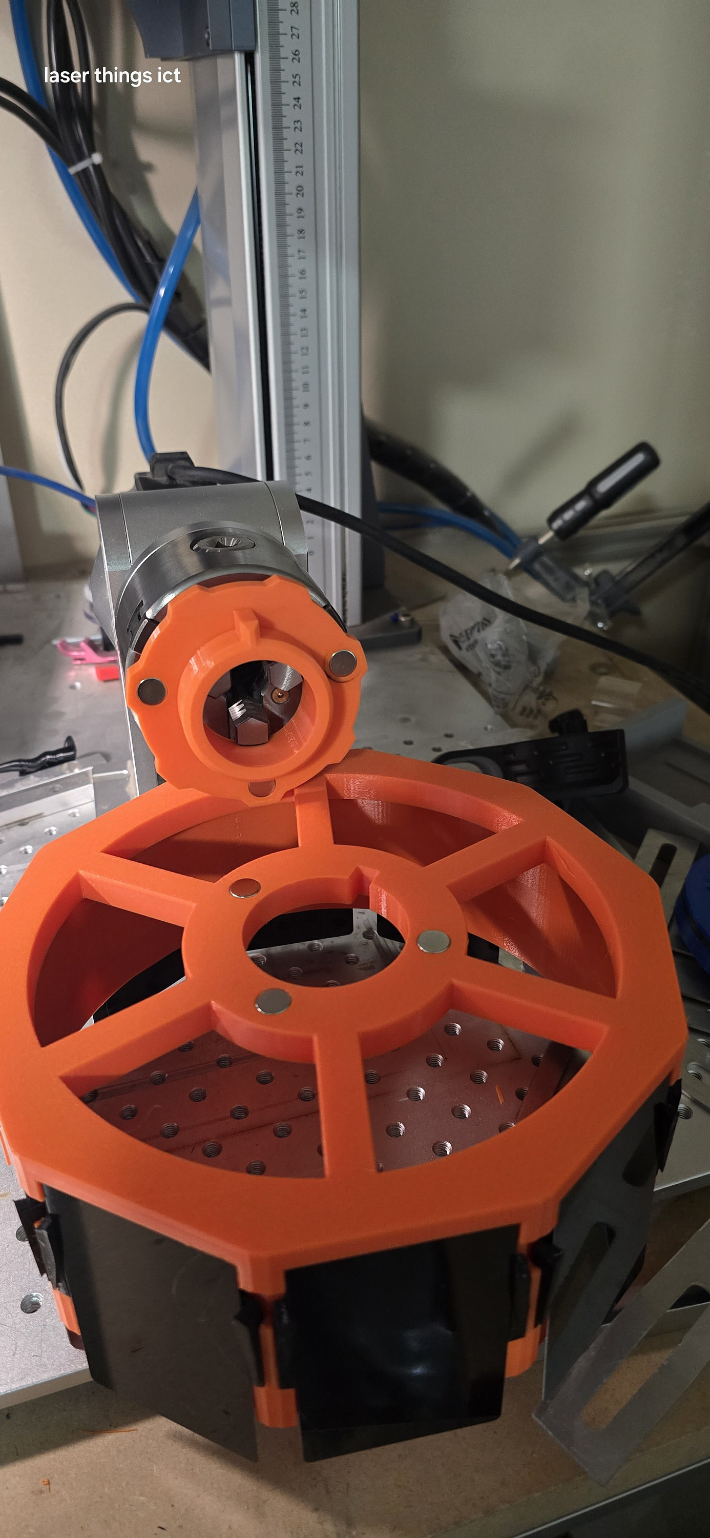 Rotary Jig for Laser Engraving Koozies. - Etsy