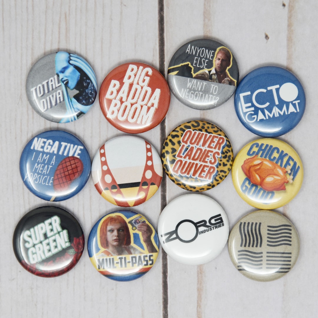 The Fifth Element Quotes, Set of 12 1-inch Buttons or Magnets - Etsy