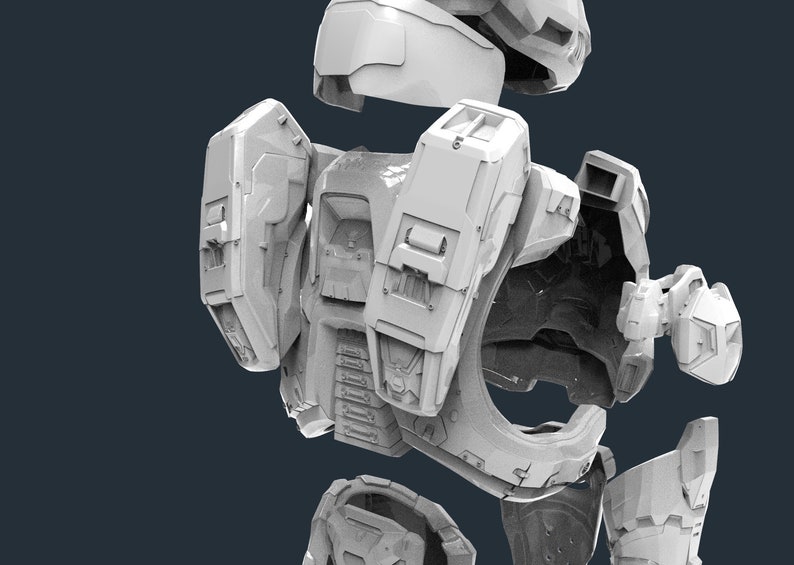 Halo STL 3D Digital File 3D Printer Printable Figure - Etsy