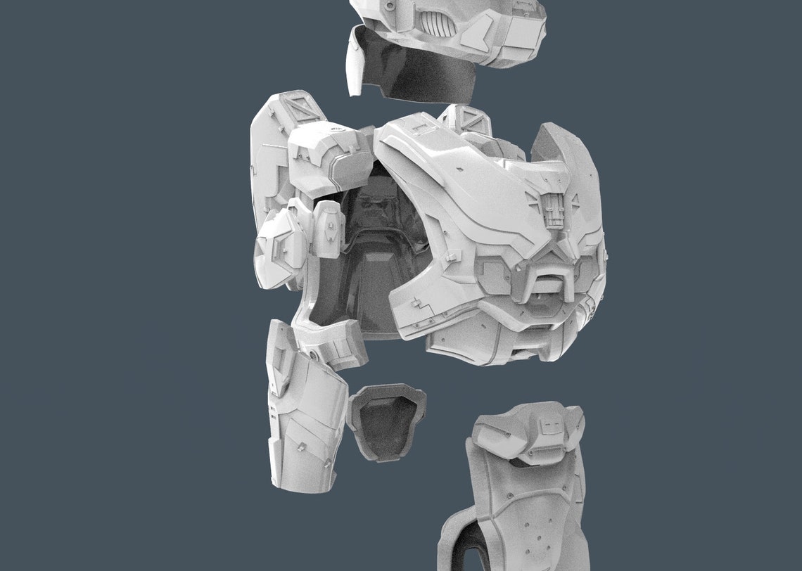 Halo STL 3D Digital File 3D Printer Printable Figure - Etsy
