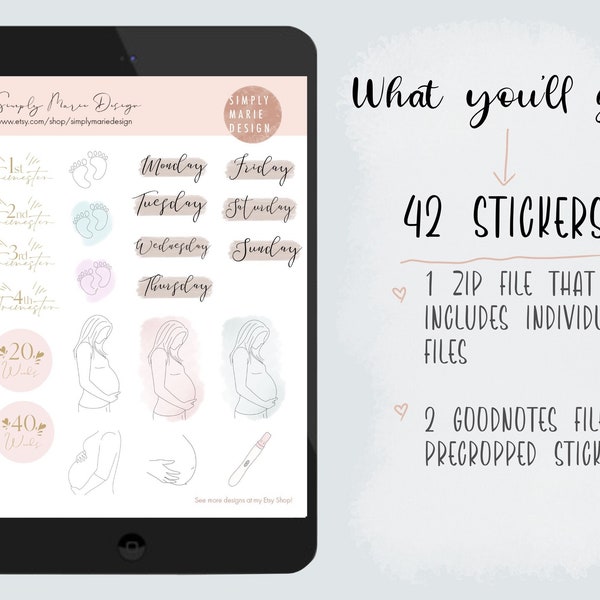 Maternity Planner - Etsy