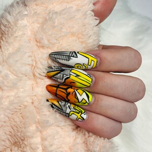 10pcs Fallout Press on Nails - Etsy
