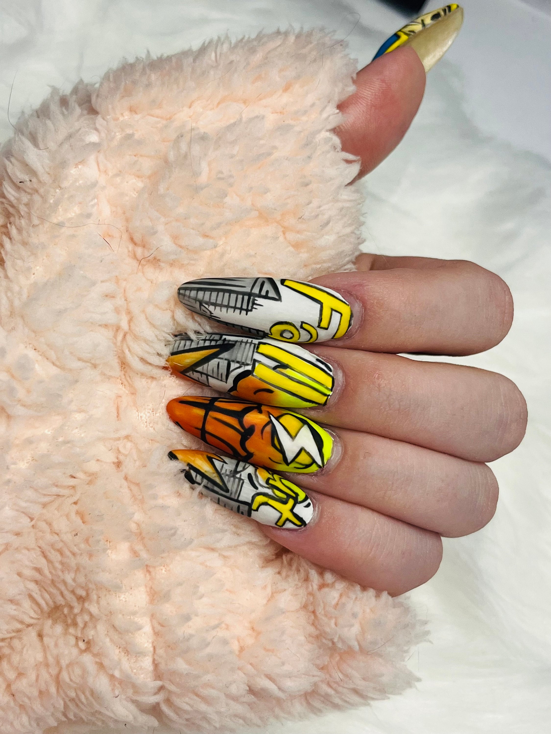 10pcs Fallout Press on Nails - Etsy