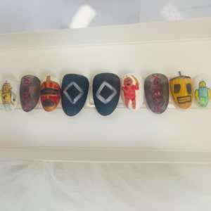 10pcs Roblox Press on Nails - Etsy