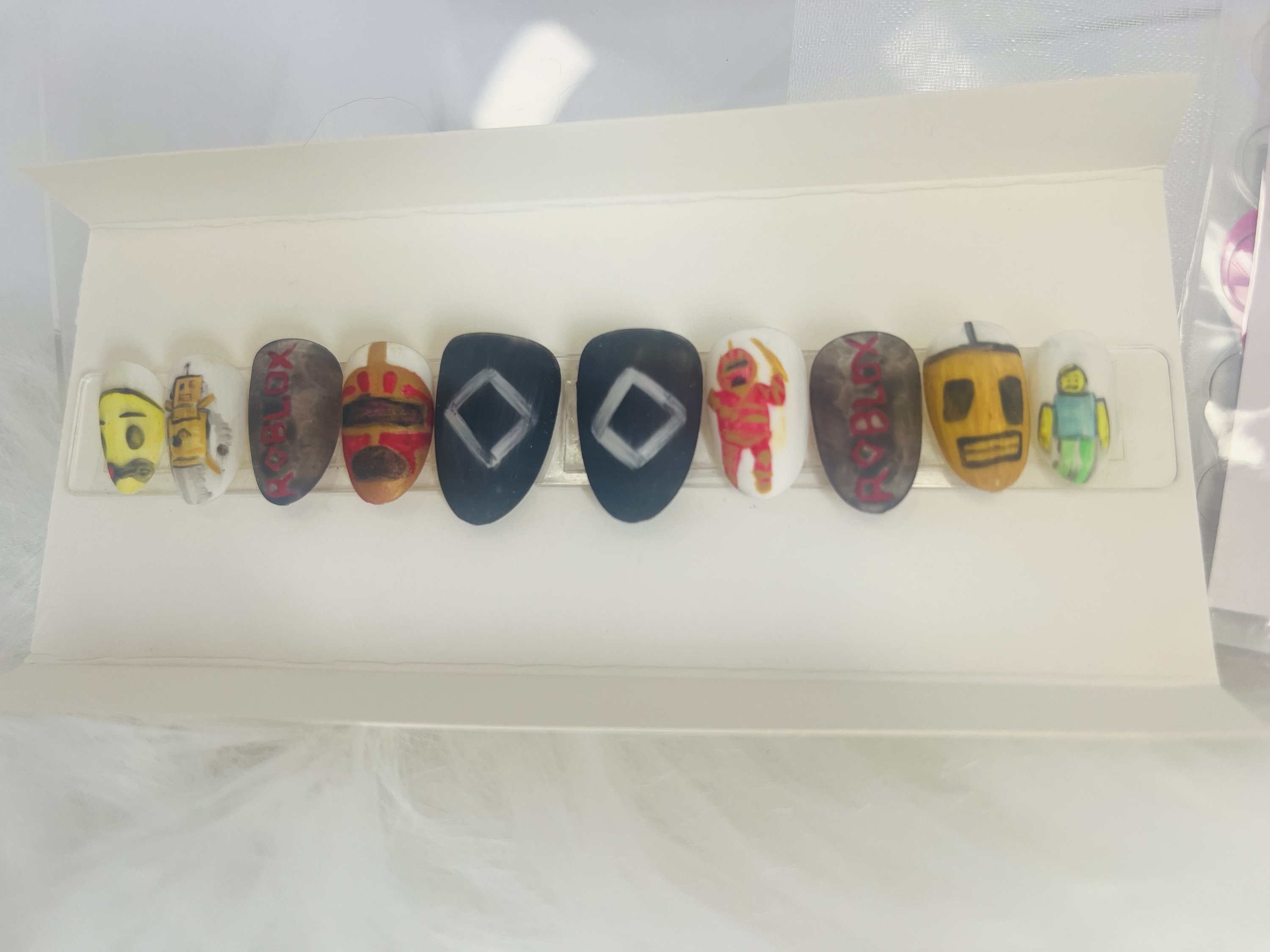 10pcs Roblox Press on Nails - Etsy